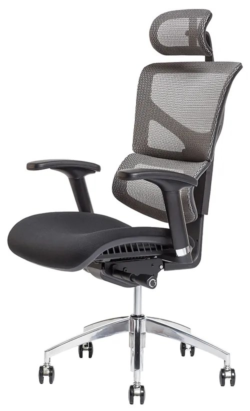 Office Pro Kancelářská ergonomická židle Office Pro MEROPE SP — více barev, nosnost 135 kg Antracit