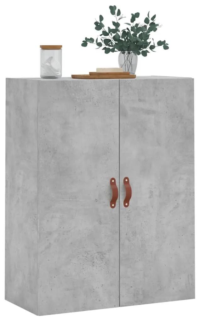 Nástěnná skříňka betonově šedá 69,5 x 34 x 90 cm