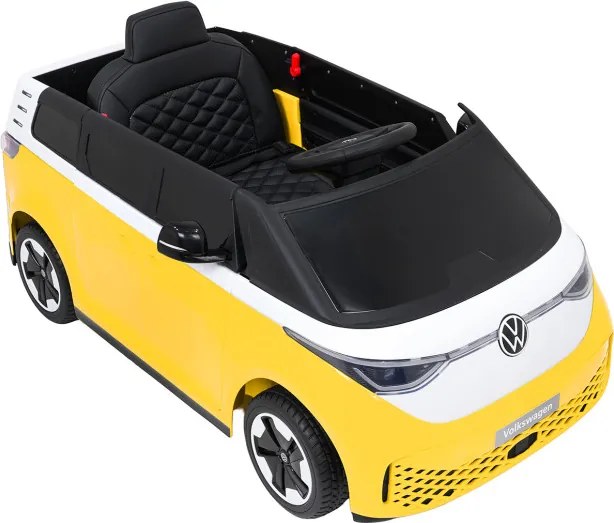 Elektrické autíčko Volkswagen ID BUZZ žluté