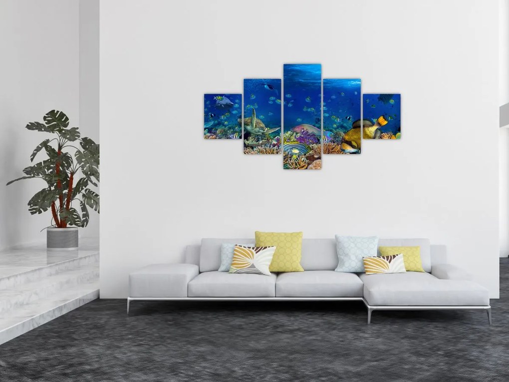 Obraz - Oceán (125x70 cm)