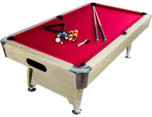 GamesPlanet® 9513 Kulečníkový stůl pool billiard kulečník s vybavením, 7 ft