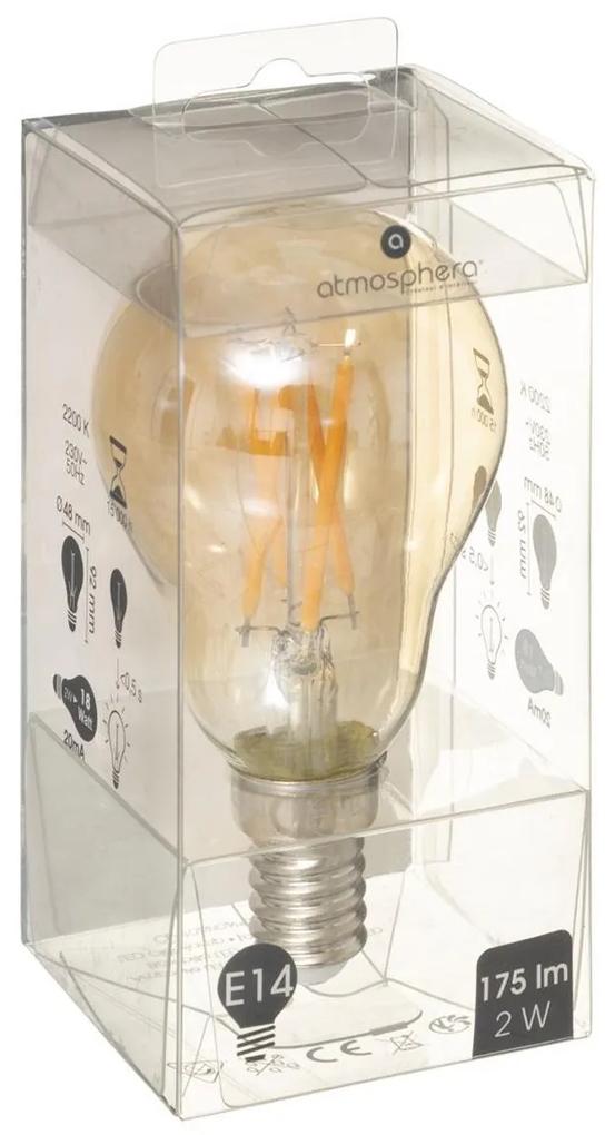 LED žárovka Amber Straight 2W E14 teplá bílá