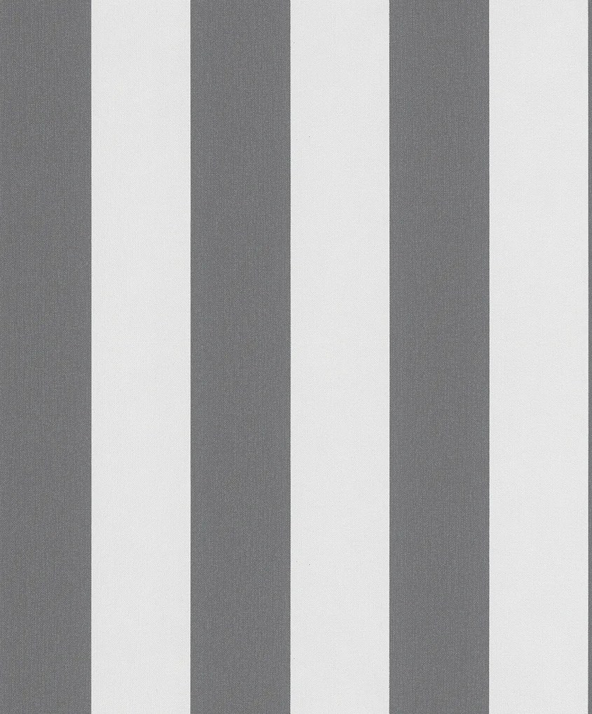 Marburg Nástěnná tapeta předělovací PRUHY do dětského pokoje Zvolte barvu: Tmavě šedá