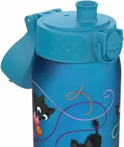 ion8 Leak Proof Dětská láhev Cats modrá 350 ml