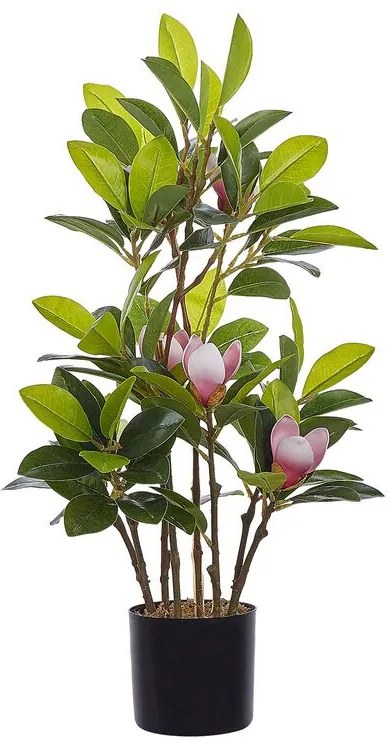 Umělá rostlina v květináči 70 cm MAGNOLIA  Beliani