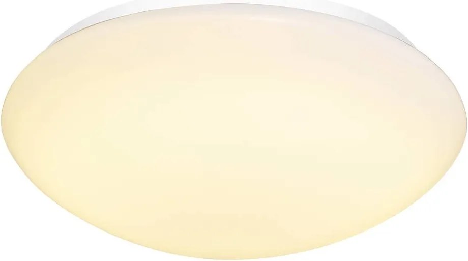 LA 1002021 LIPSY 40 Dome, LED, venkovní nástěnné a stropní nástavbové svítidlo, bílá, IP44, 3000/4000K - BIG WHITE (SLV)