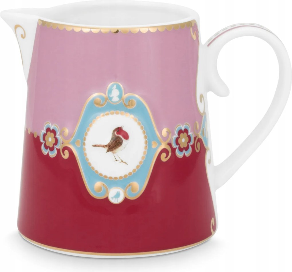 Džbánek Love Birds Medallion Red-Pink PiP Studio 270 ml