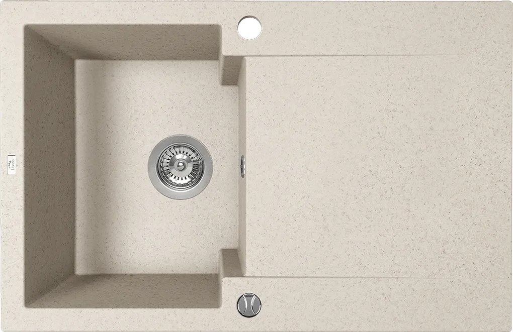 Kuchinox Chichi - granite sink - 1 miska s drainerem