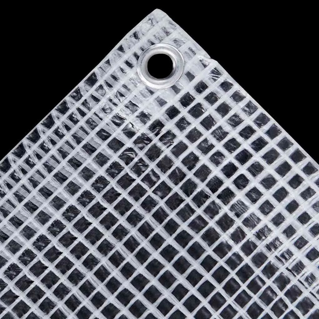 Plachta 140 g/m² 3 x 4 m bílá 151611