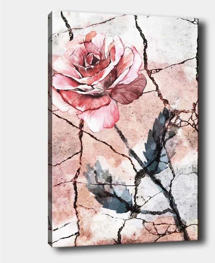 Nástěnný obraz na plátně Tablo Center Lonely Rose, 40 x 60 cm