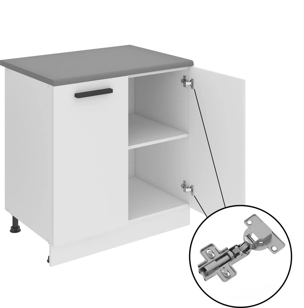 Kuchyňská skříňka horní 60 cm TOR SG2-60/0/WT/WT/0/B1/PP