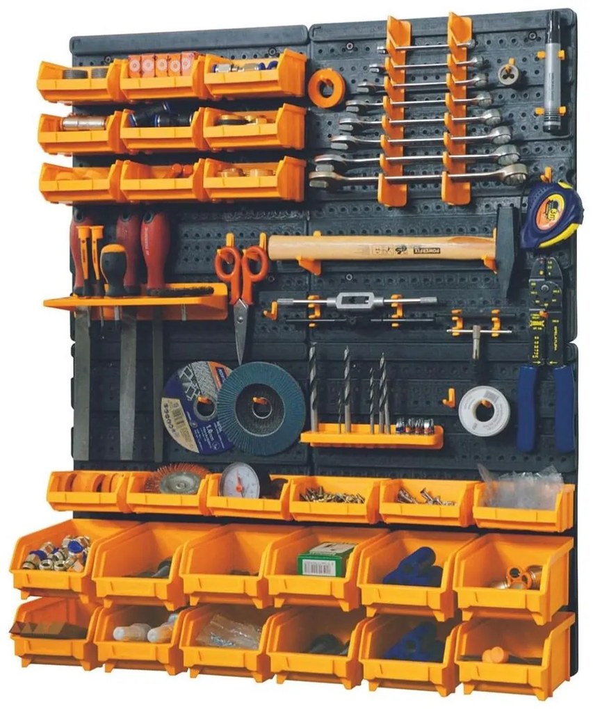 ARTPLAST Panel na nářadí s příslušenstvím 73ks, 64 x 18,3 x 77 cm