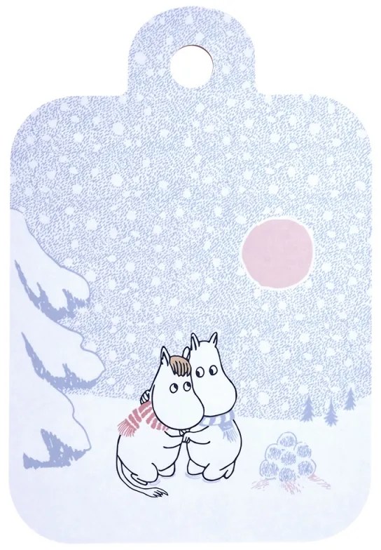 Prkénko Moomin Let it snow 21x30cm