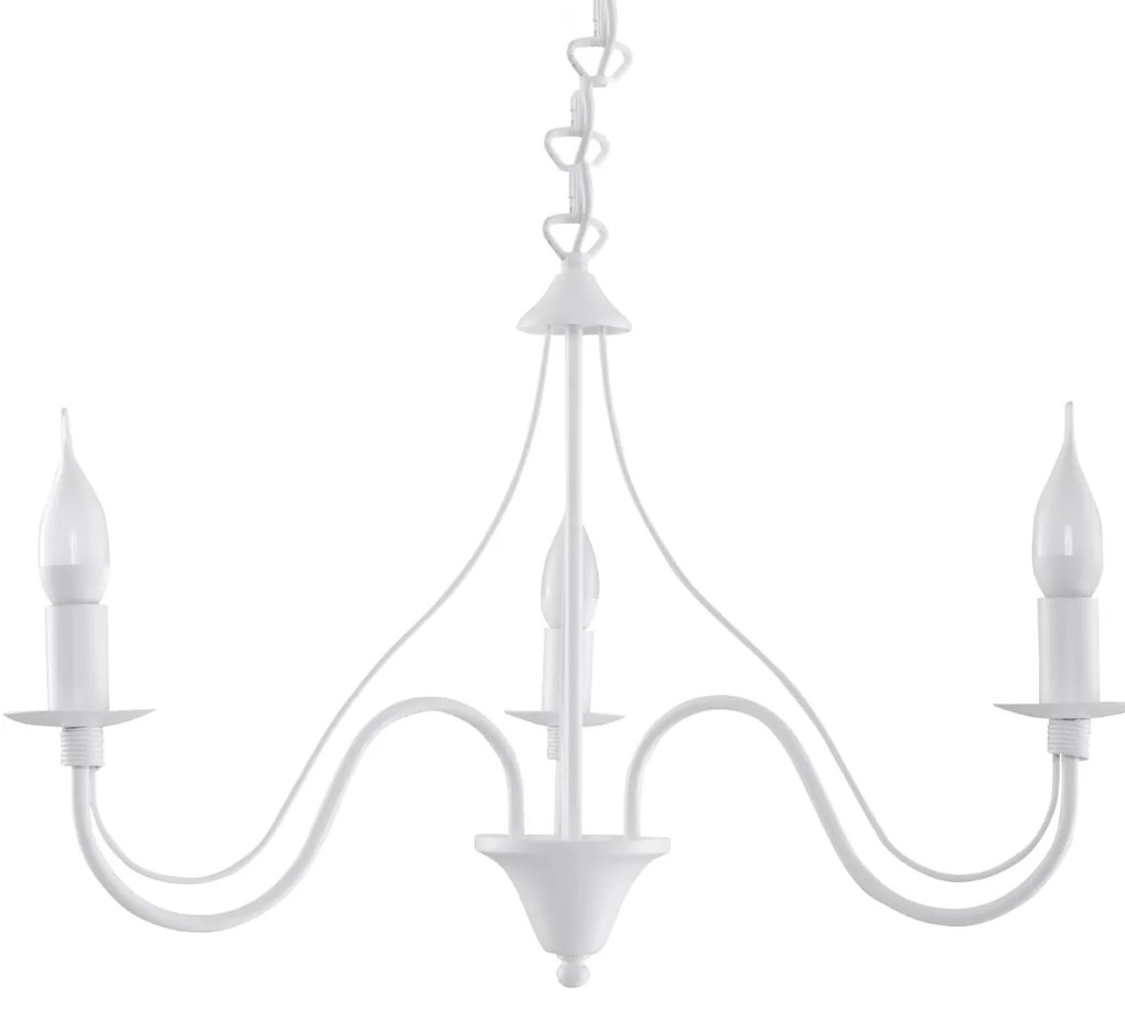 Sollux Lighting Lustr MINERWA 3 bílý