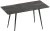 HOMCOM jídelní stůl ve skandinávském designu, kuchyňský stůl, pro 4 osoby, vzhled dřeva, 140 cm x 80 cm x 76 cm, přírodní + černá