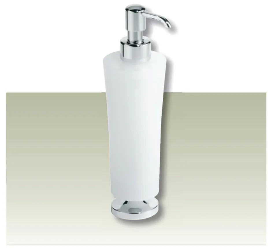 IVAB SINTESI - Dávkovač tekutého mýdla volně stojící, matné sklo IBSIN15