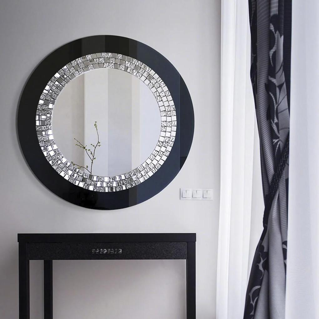 Zrcadlo Glamour Black Rozměr: 100 cm