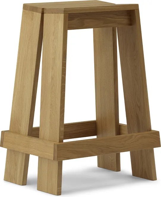 Normann Copenhagen designové barové židle Let Barstool Low (65 cm)
