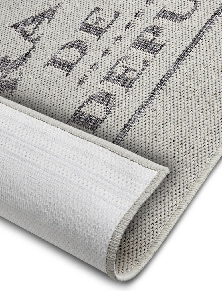 Hanse Home, Běhoun Cucina Brasserie de Paris 105625 Cream Grey, 62x150, bílá, kuchyně