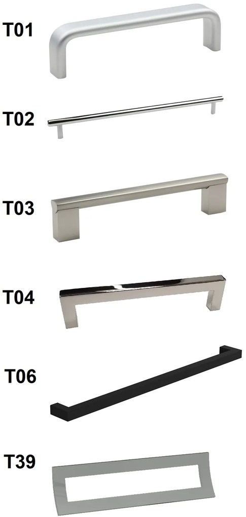 DŘEVOJAS vysoká závěsná skříň DOOR SV1D2 35 Barevné provedení: D21 Tobacco