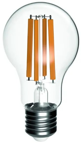 Ultra úsporná prémiová retro LED žárovka E27 9,5W 1521lm teplá filament ekv. 100W, 3 roky