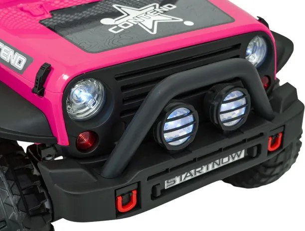 Elektrické autíčko Jeep BEAST 4x4 růžové