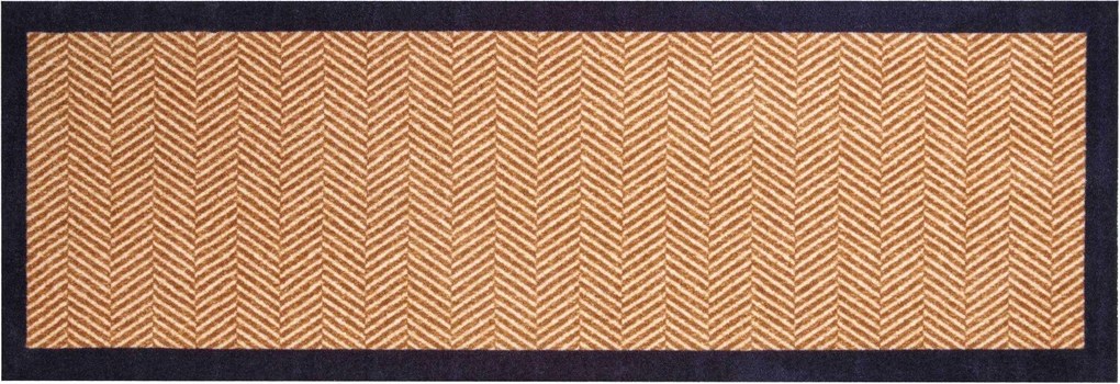 GRUND Rohožka do domácnosti HERRINGBONE béžová Rozměr: 60x180 cm