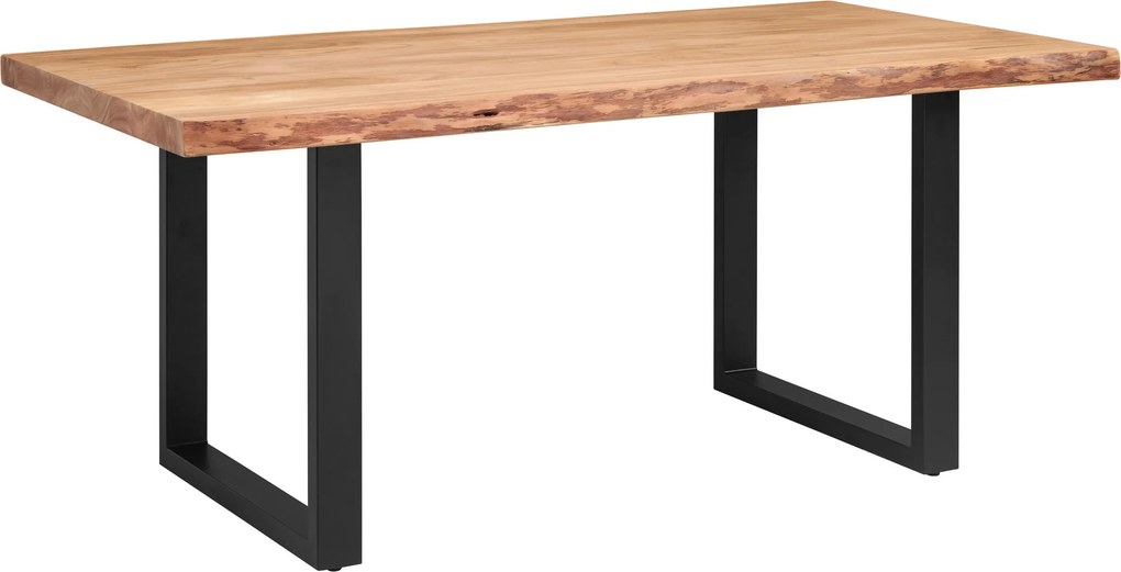 XXXLutz JÍDELNÍ STŮL, akácie, černá, barvy akácie, 200/100/76 cm P & B - Online Only jídelní stoly - 001630030904