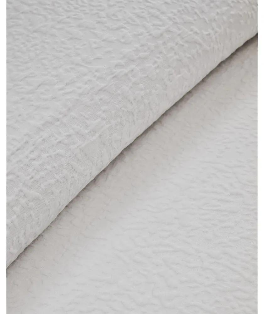 Bílý bavlněný přehoz na dvoulůžko 240x260 cm Marimurtra – Kave Home