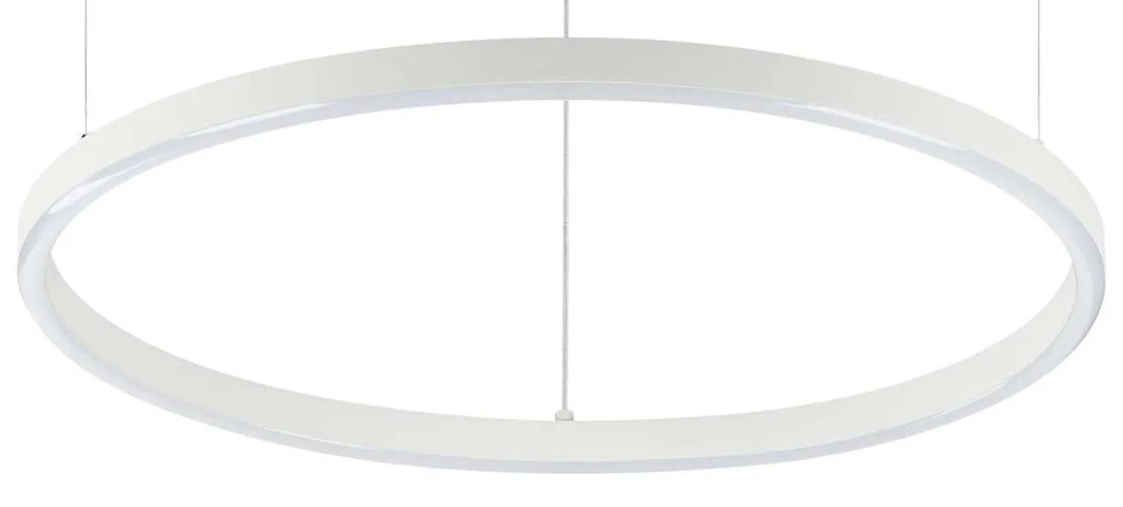 Ideal Lux LED Závěsné svítidlo Oracle slim round 3000k, Ø 50 Barva: Bílá, Stmívání, řízení: DALI/PUSH