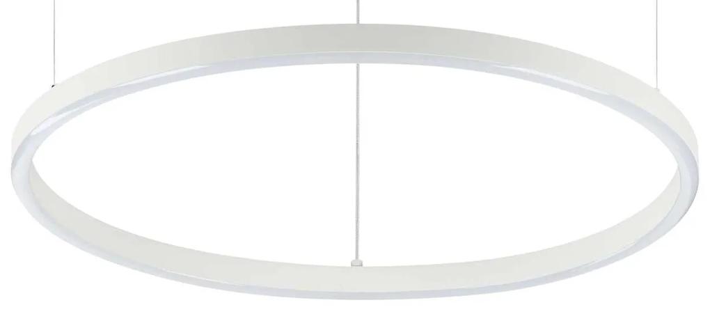Ideal Lux LED Závěsné svítidlo Oracle slim round 3000k, Ø 50 Barva: Bílá, Stmívání, řízení: on-off