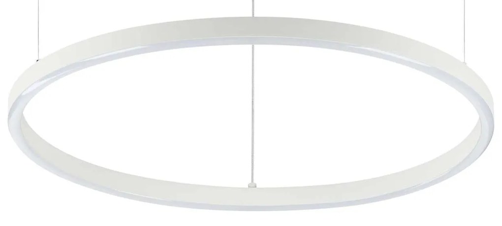 Ideal Lux LED Závěsné svítidlo Oracle slim round 3000k, Ø 50 Barva: Černá, Stmívání, řízení: DALI/PUSH