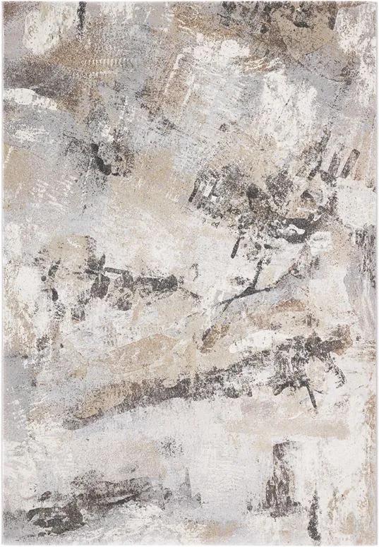 Moderní kusový koberec Ragolle Argentum 93825 9243 Abstraktní béžový šedý Rozměr: 240x330 cm