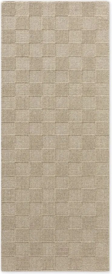 Béžový ručně tkaný vlněný běhoun 80x200 cm Scala – Villeroy&Boch