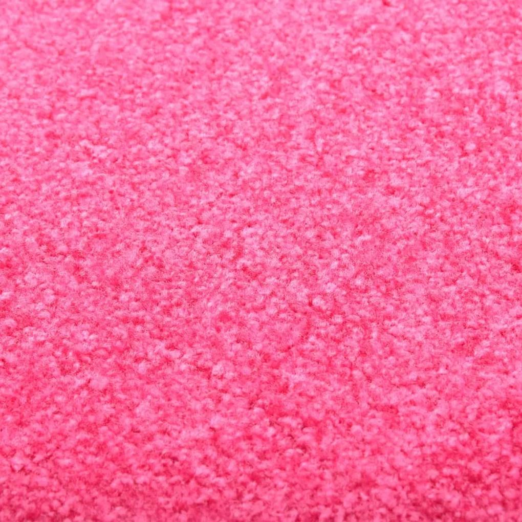 vidaXL Rohožka pratelná 60 x 90 cm [323446] Barva: Růžová