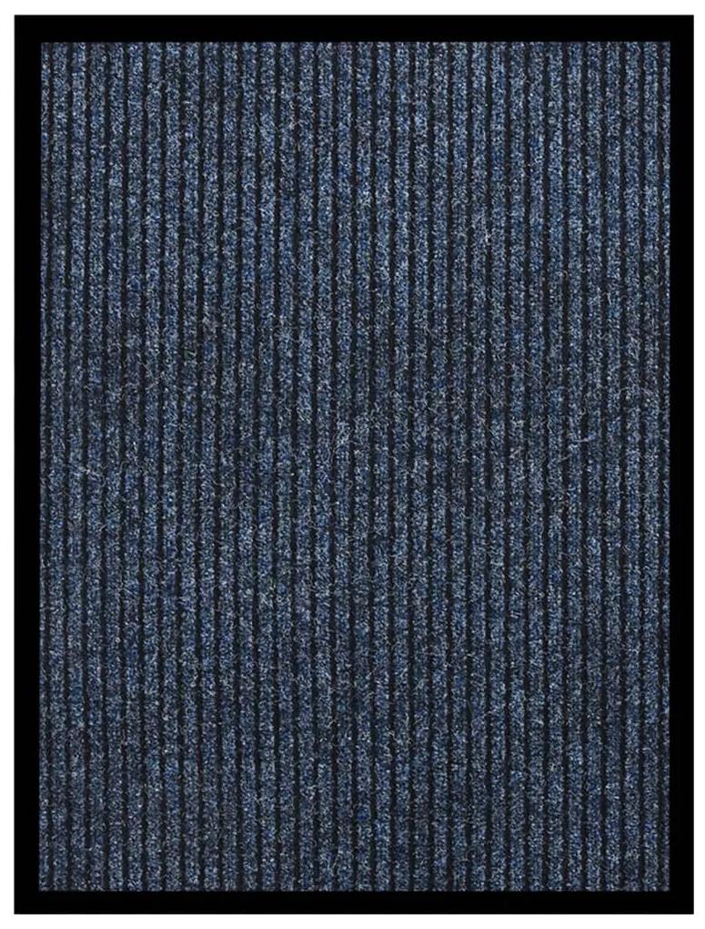Rohožka pruhovaná modrá 60 x 80 cm - Default Title