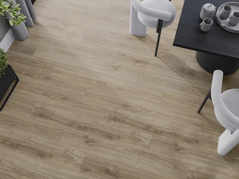 Mexen Fort Valley vzorek vinylových panelů SPC 6,5 mm, podklad IXPE 1,5 mm, 4 V-drážka, Dub - F1046-S