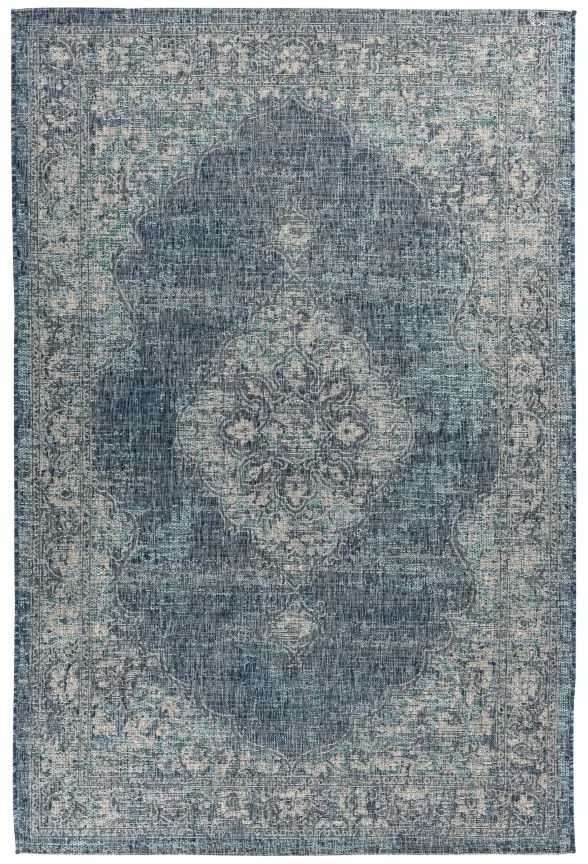 Obsession, Kusový koberec Nordic 875 navy – na ven i na doma, 80x150, modrá, chodba / předsíň