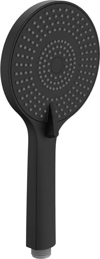 Sapho Sapho, Ruční masážní sprcha, 3 režimy, Ø 120 mm, ABS/černá mat, SK879B