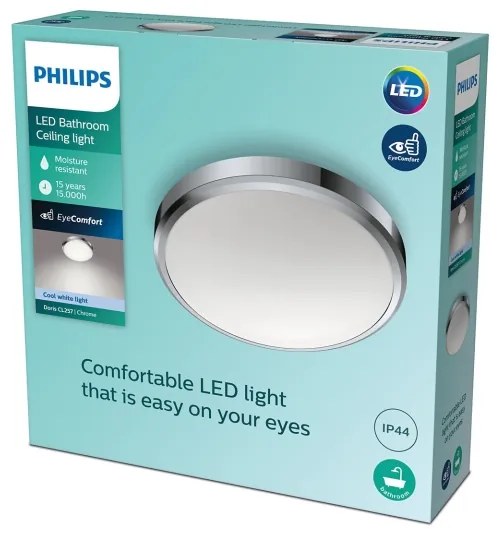 Philips - LED Koupelnové stropní svítidlo DORIS LED/17W/230V 4000K IP44