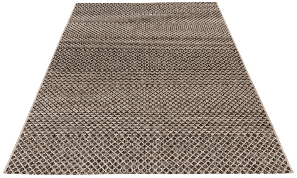 Obsession, Kusový koberec Nordic 877 grey – na ven i na doma, 80x150, šedá, chodba / předsíň