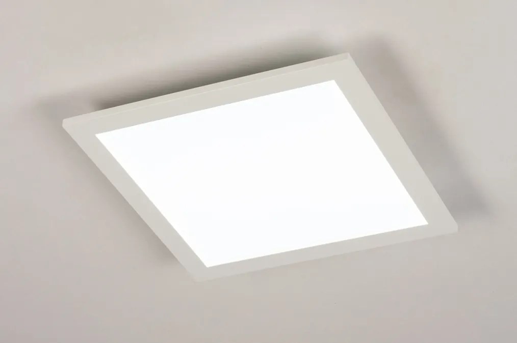 Stropní stmívatelné designové bílé LED svítidlo Claudes W