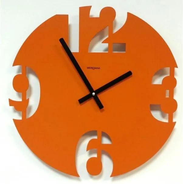 Designové hodiny D-D 299 Meridiana 40cm Meridiana barvy kov bělený dub