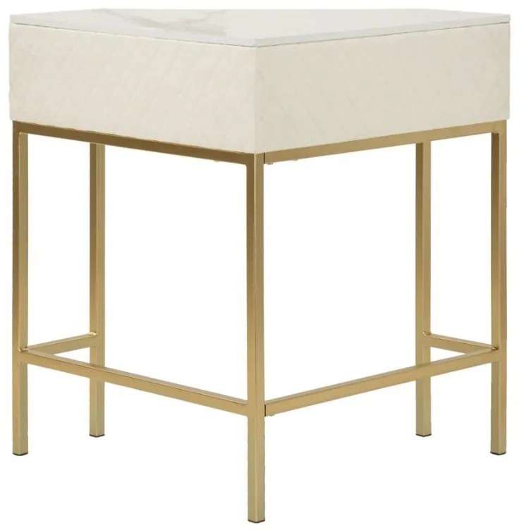 Designová konzole Pembroke 84,5 cm bílá