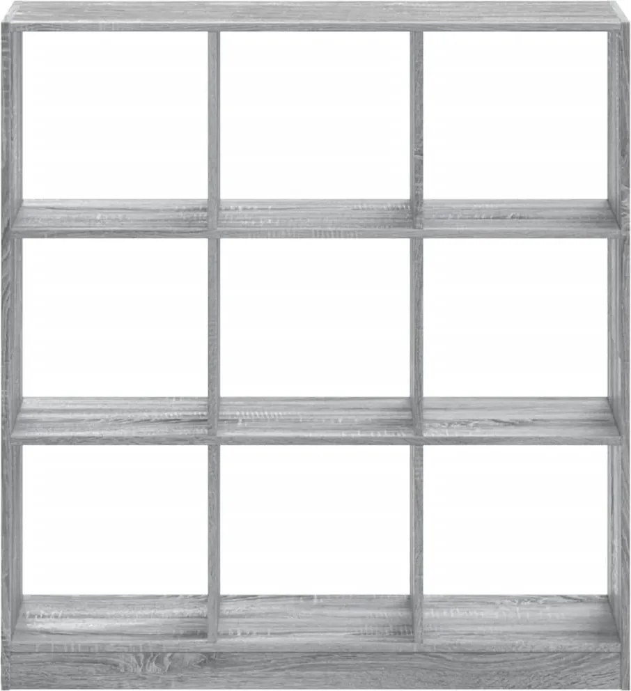 Knihovna šedá sonoma 102 x 32 x 108 cm kompozitní dřevo 3307842