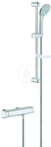 Grohe Grohtherm 2000 - Termostatická sprchová baterie, sprchová souprava 600 mm, chrom, 34195001