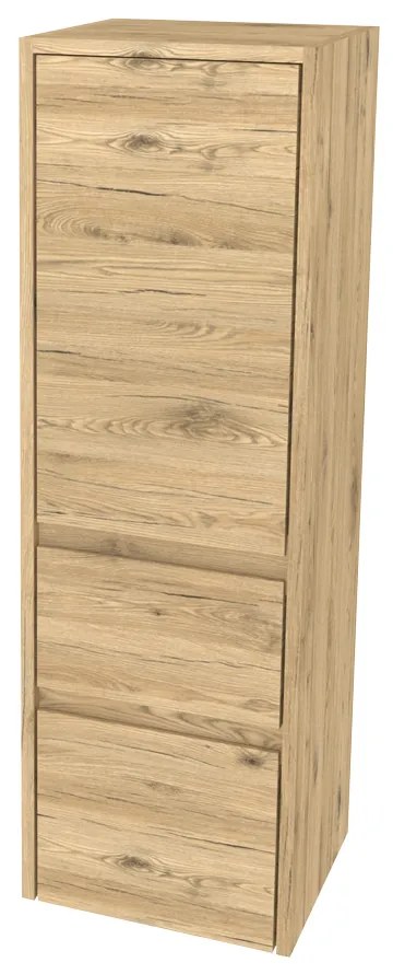 Mereo Mereo, Opto koupelnová skříňka vysoká 125 cm, pravá, Multidecor, CN995PDSAN