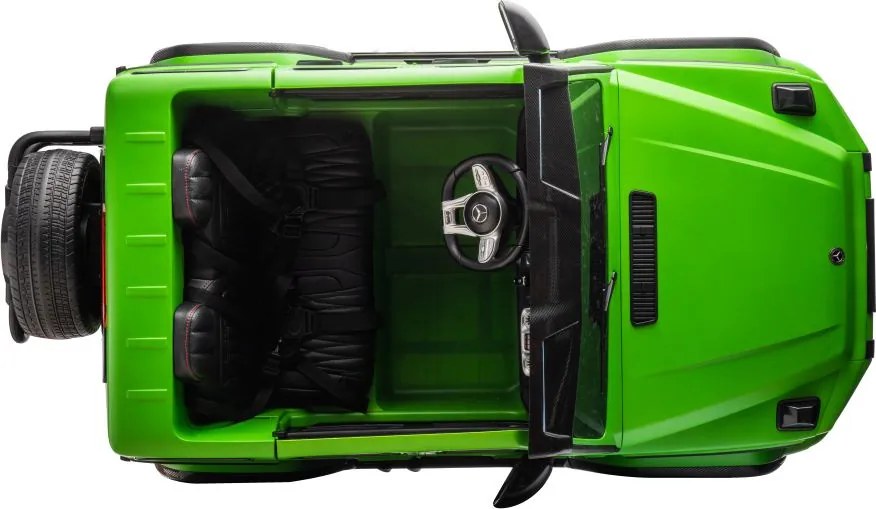 LEAN CARS Elektrické autíčko Mercedes G63 XXL zelené 4x4 24V