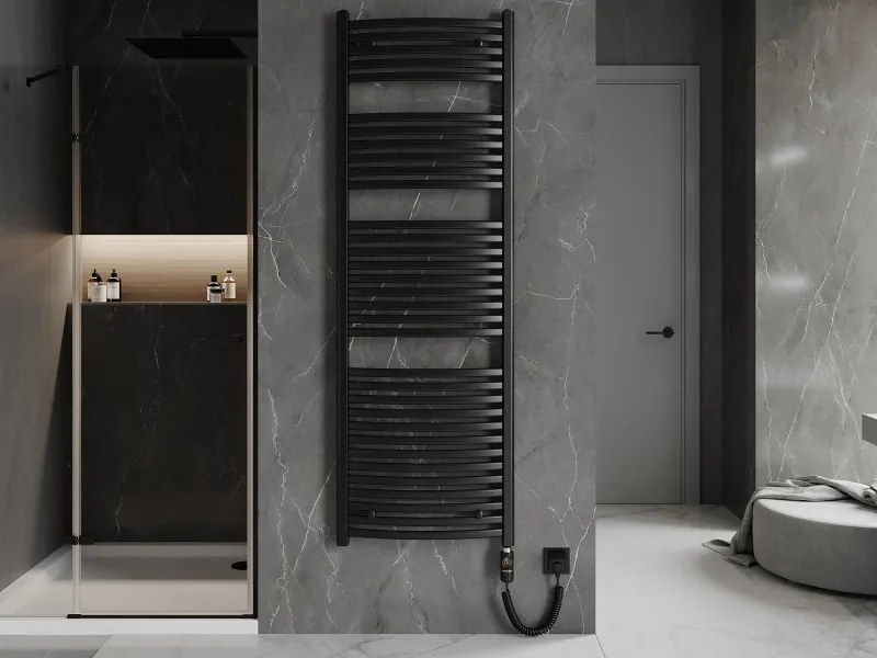Mexen Helios, elektrické topné těleso 1800 x 600 mm, 900 W, černá, W103-1800-600-2900-70