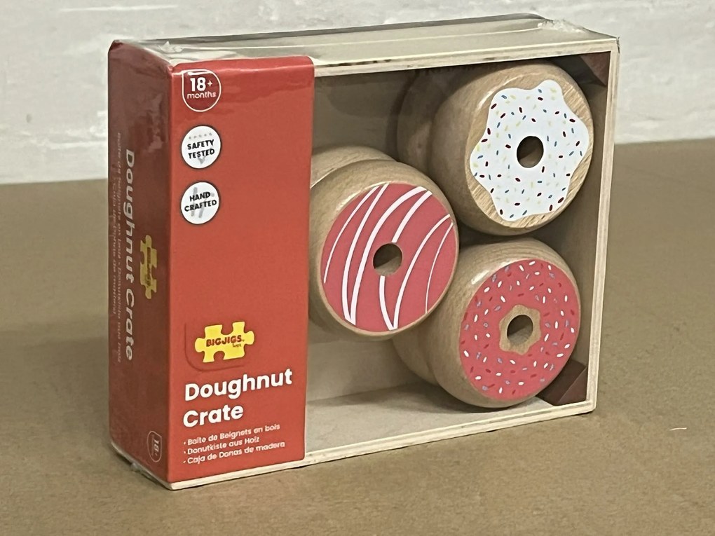 Bigjigs Toys Krabička s donuty